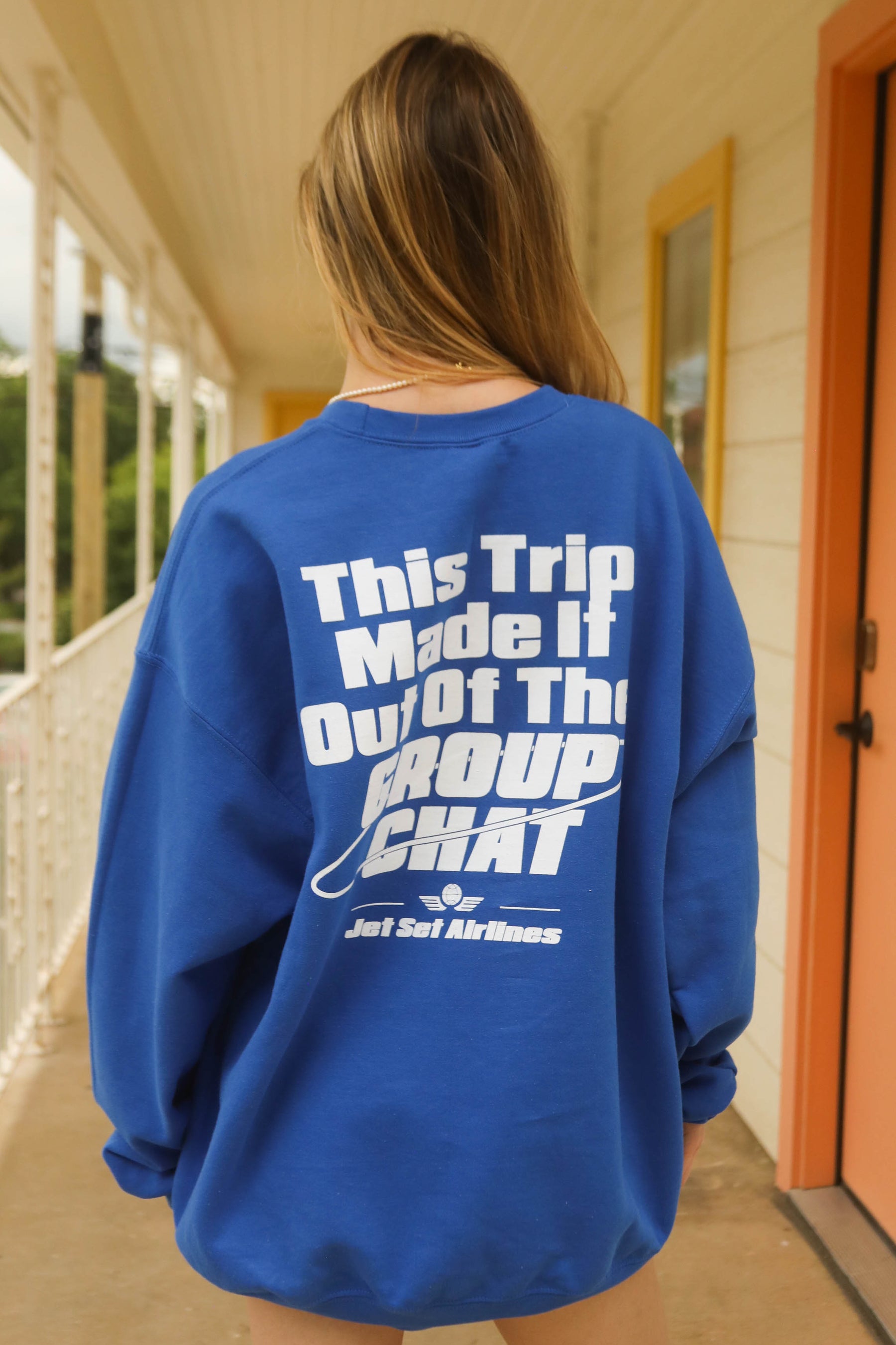 friday + saturday: jet set airlines sweatshirt – Riffraff