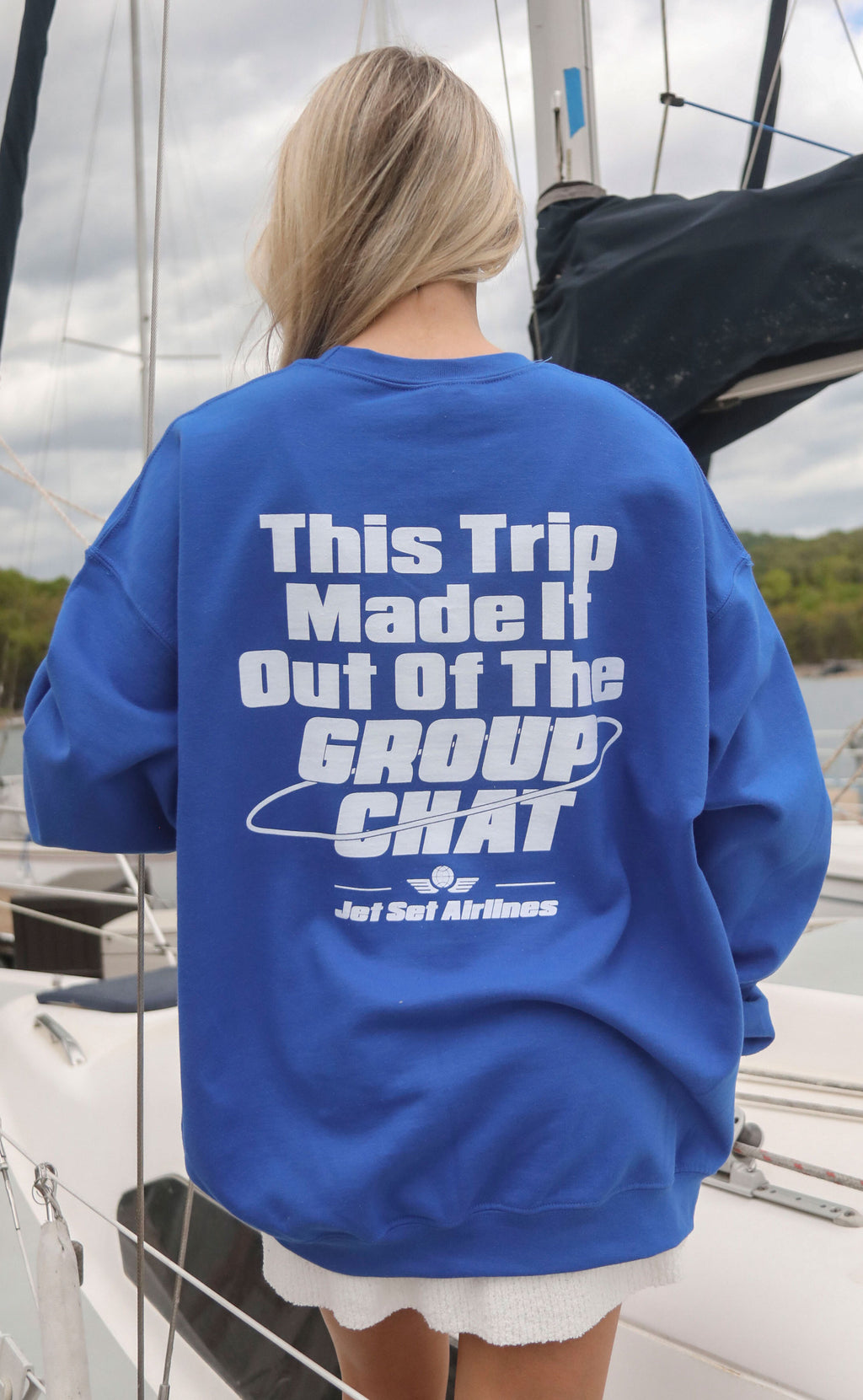 friday + saturday: jet set airlines sweatshirt – Riffraff