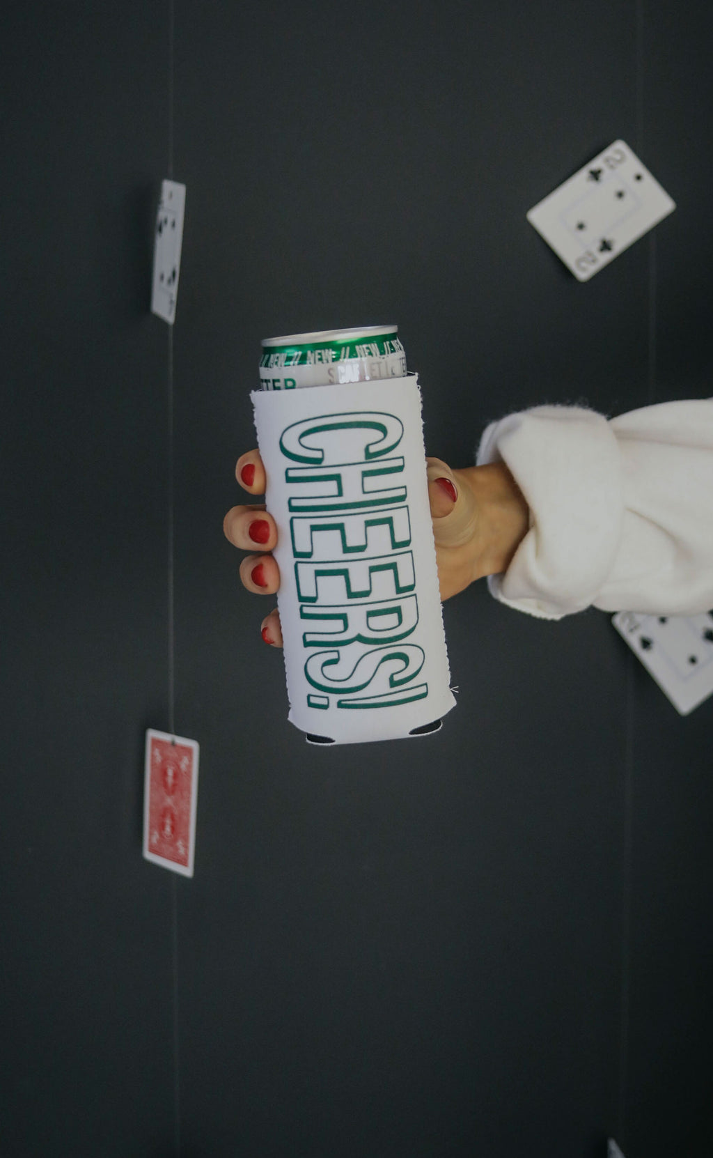 friday + saturday: cheers tall drink sleeve – Riffraff