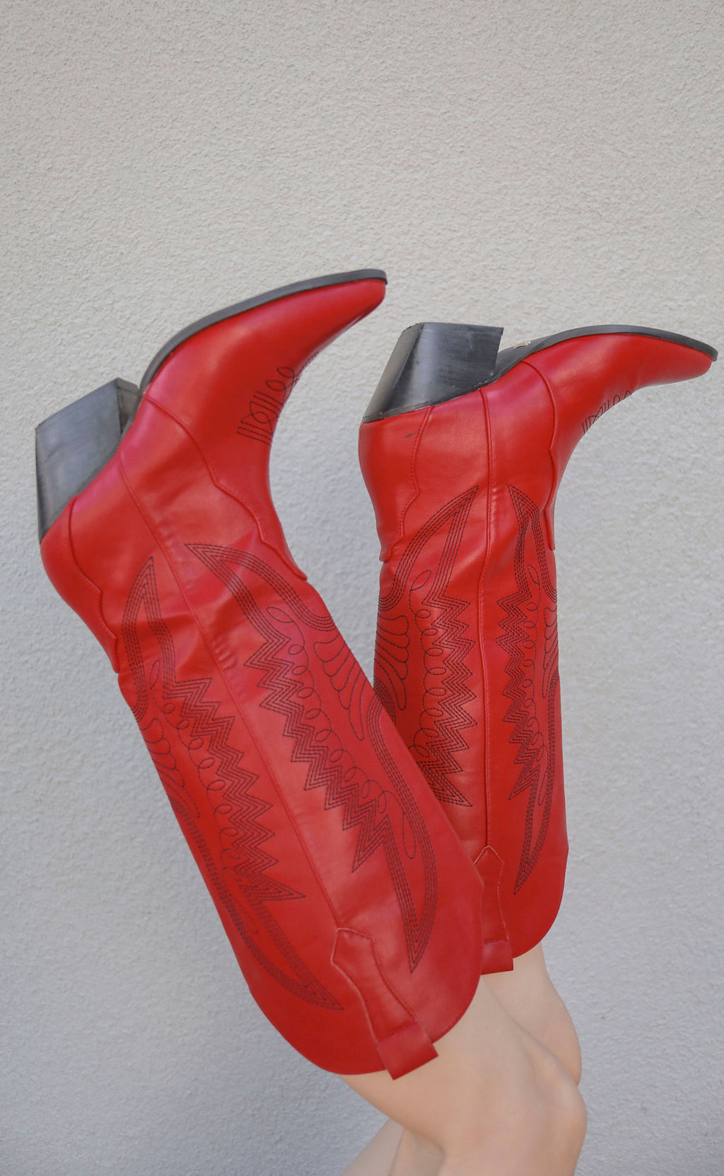 billini: zayda boot - red – Riffraff