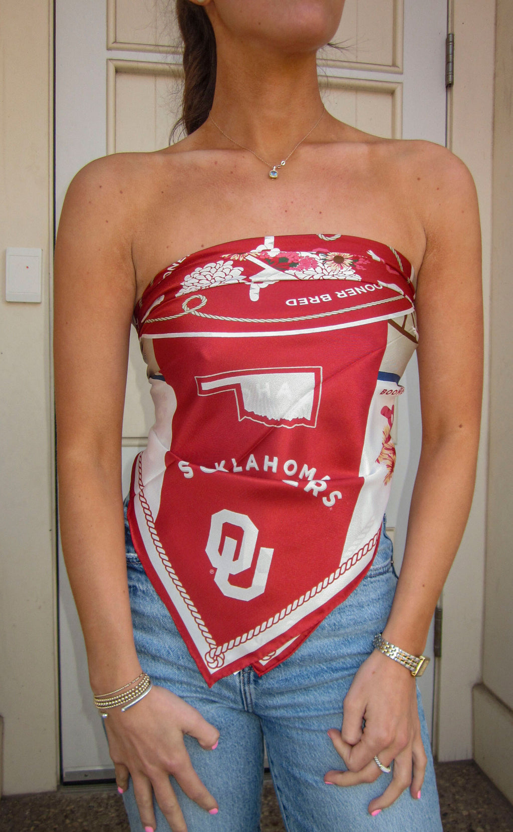 oklahoma sooners scarf – Riffraff